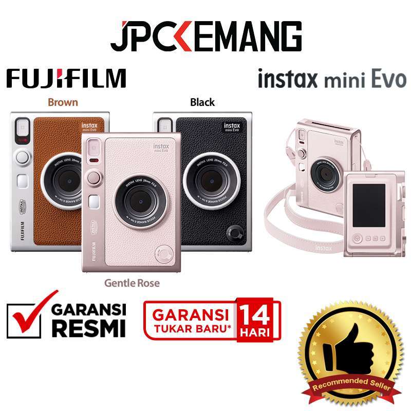 Promo Jpc Kemang Fujifilm Instax Mini Evo Fuji Instant Camera Mini Evo ...