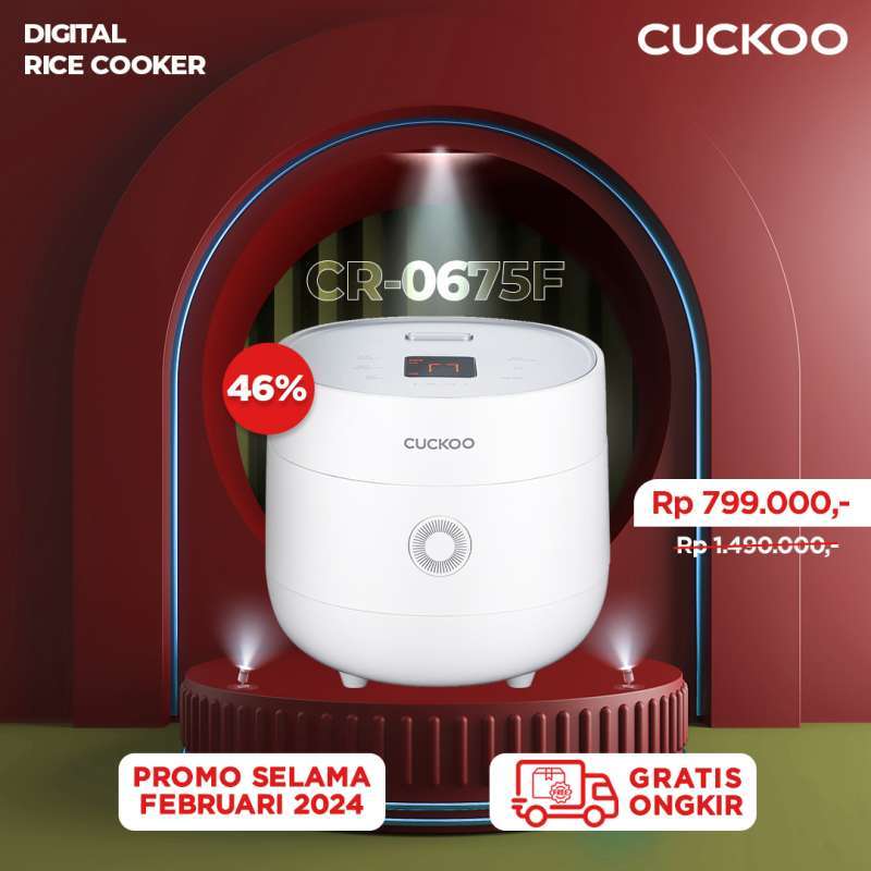 Promo CUCKOO Digital Rice Cooker 1 L CR-0675F Magic Com Penanak Nasi Diskon 46% di Seller CUCKOO ...