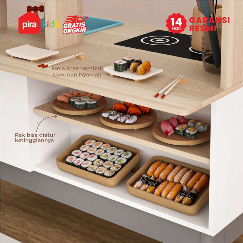 Promo Pira Kids - Magu Shop Pp A Pretend Play Kantin / Market Booth ...