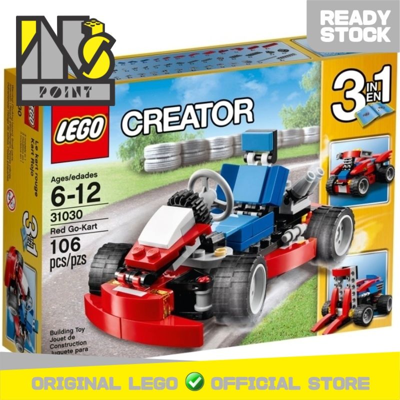Jual LEGO 31030 - Creator - Red Go-Kart di Seller InsPoint Official ...