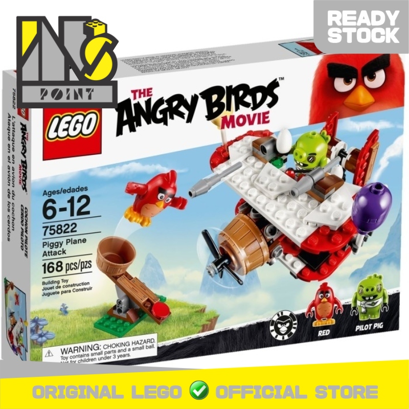 Jual Lego 75822 - The Angry Bird Movie - Piggy Plane Attack Di Seller ...