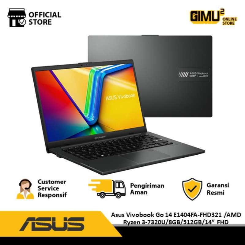 Promo Asus Vivobook 14 E1404fa-fhd351 R3-7320u Uma 8gb 512gb 14fhd W11 ...