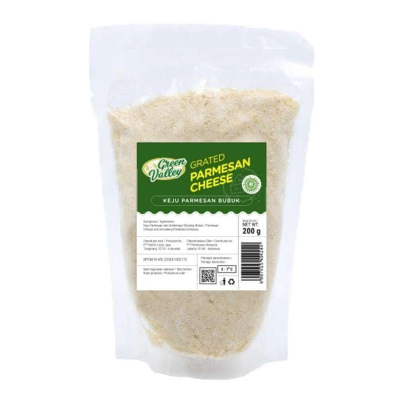 Promo GREEN VALLEY GRATED PARMESAN CHEESE [200 G] Diskon 15% di Seller ...