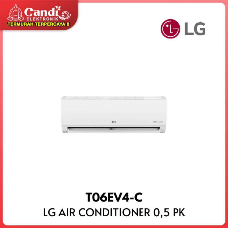 Jual Lg Air Conditioner 0,5pk Ac Inverter 1/2pk T06ev4-c Di Seller ...