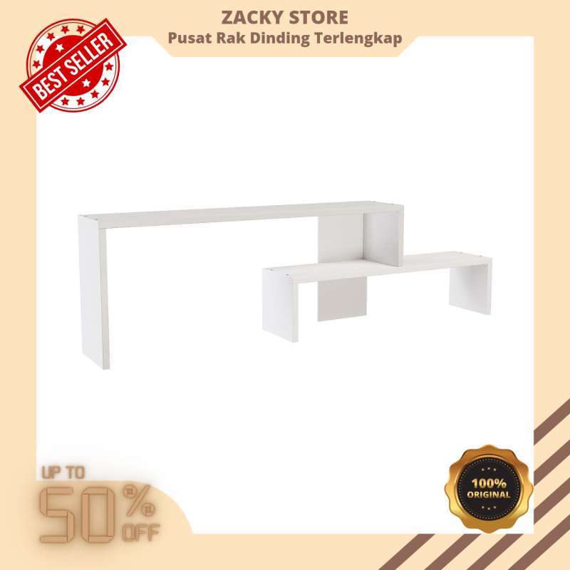 Promo Rak Dinding / Rak Tv Minimalis Serbaguna Gantung / Tempel R 013 Diskon 29% Di Seller Zacky ...