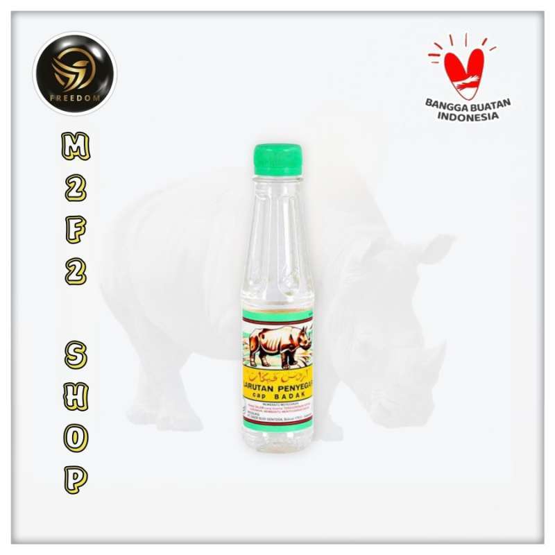 Promo Larutan Penyegar Cap Badak Original Botol Pet - 200 Ml (kemasan 6 ...