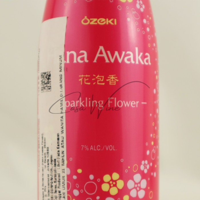 Promo Hana Awaka Sparkling Flower Sake 250ml Diskon 35% Di Seller Casa ...