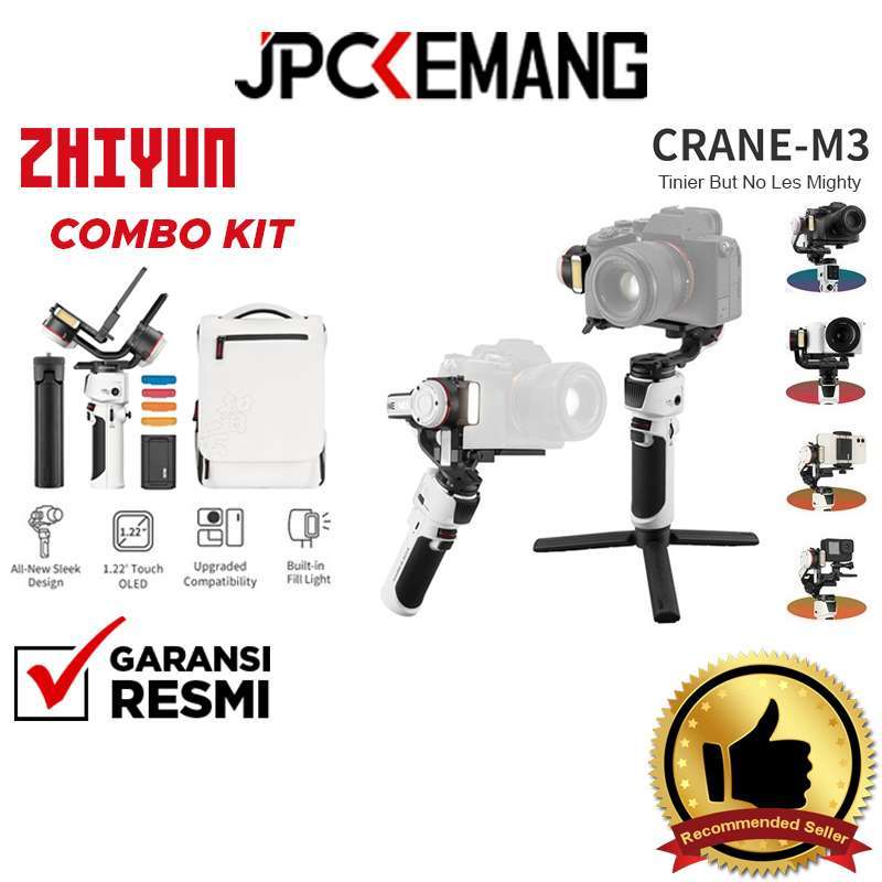 Jual JPC KEMANG Zhiyun Crane M3 Combo Gimbal Stabilizer Zhiyuntech Tech ...