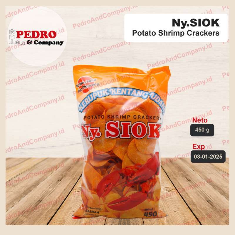 Jual Krupuk Kentang Udang Ny Siok Termurah - Harga Grosir Terupdate ...