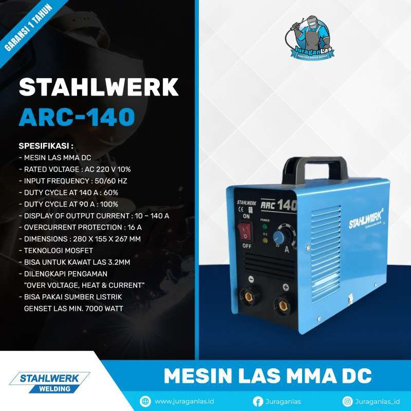 Jual Stahlwerk Arc-140 Mesin Las Dc Mma Di Seller Juragan Las - Juragan Las - Kota Jakarta Pusat ...