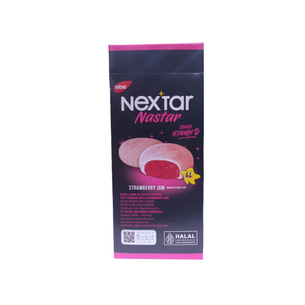 Promo Nextar Cookies Strawberry 90 Gr Diskon 22% Di Seller Hypermart ...