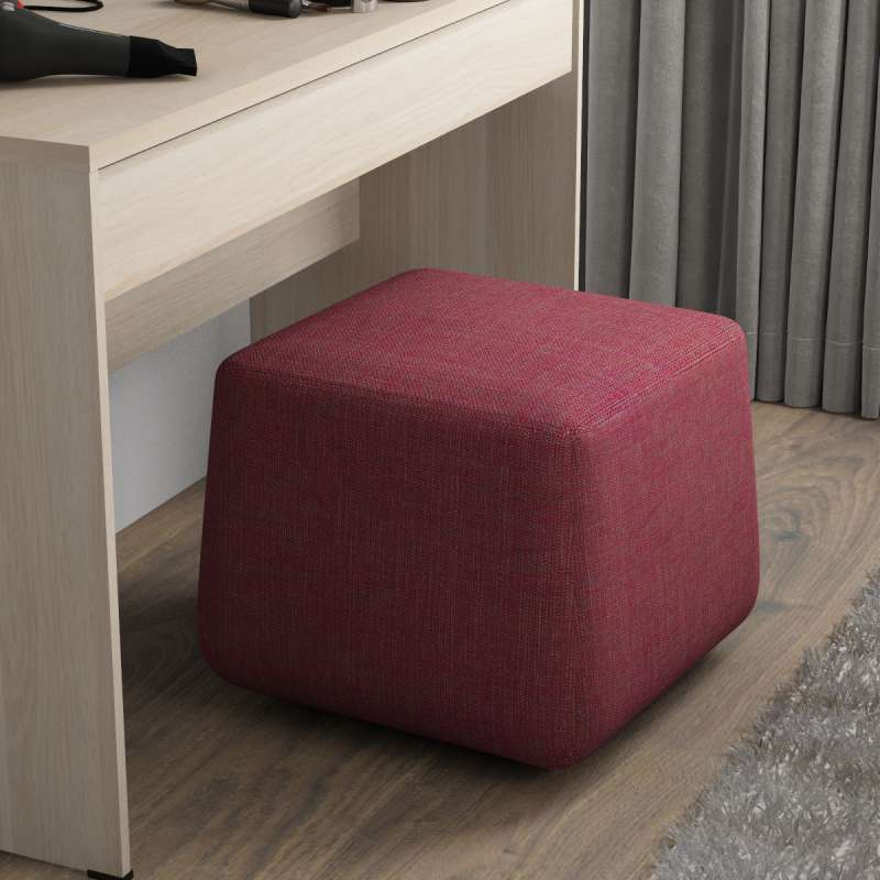 Promo Pro Design Rhea Stool / Bangku kaki / Ottoman 55 Fabric Diskon 28 ...