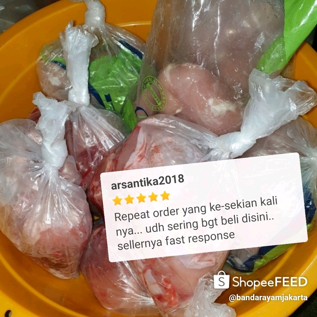 Promo Ayam Potong Frozen UK10/1000-1100gr/Ayam Karkas/Ayam Broiler ...