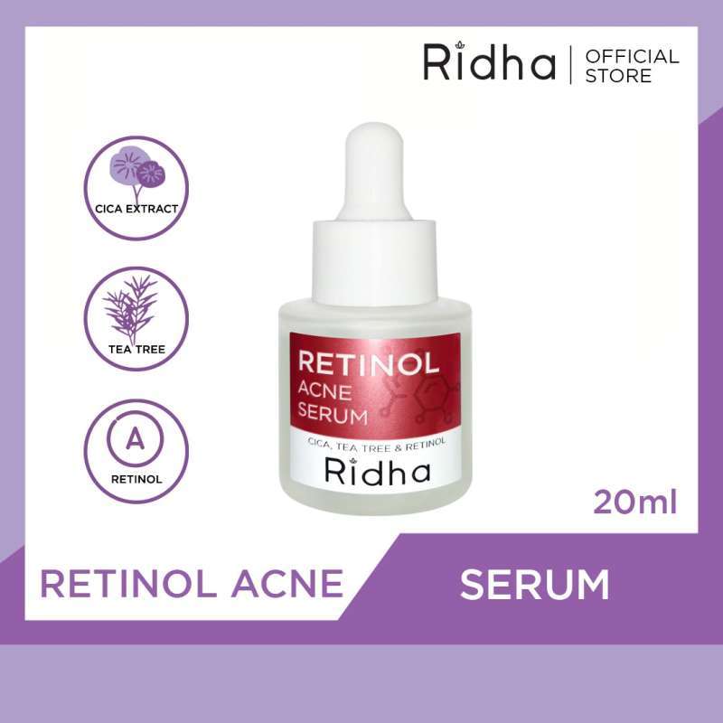 Jual Ridha Retinol Acne Serum - Serum Jerawat - 20ml Di Seller Ridha ...