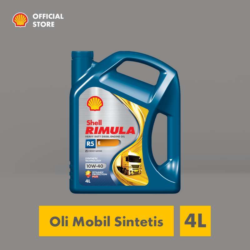 Jual Shell Rimula R5e Ultra 10w-40 Oli Mesin Mobil [4 L] Di Seller ...