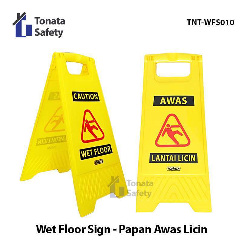 Jual Warning Sign Wet Floor 💯 Harga Murah & Kualitas Terbaik Januari 2025
