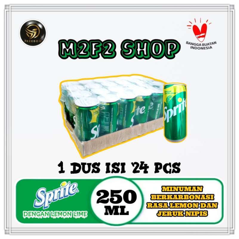 Promo Sprite Minuman Bersoda Kaleng | Can - 250 ml (Kemasan Karton) Diskon 16% di Seller M2F2 ...