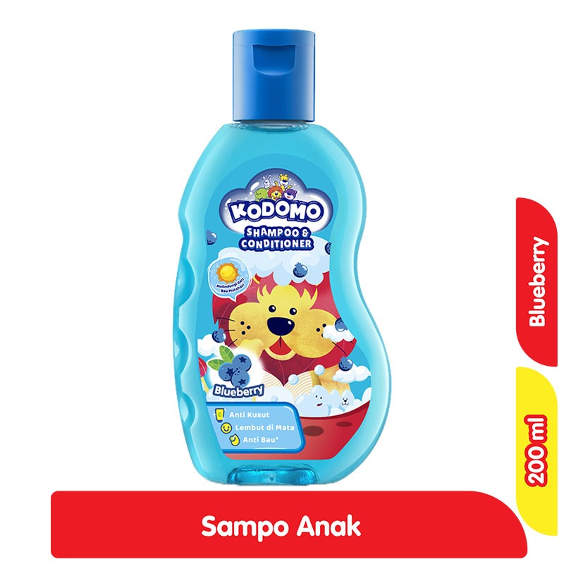 Jual Kodomo Kids Shampoo & Conditioner Blueberry 200 Ml Di Seller Alfamart - Sapa Melati Raya ...