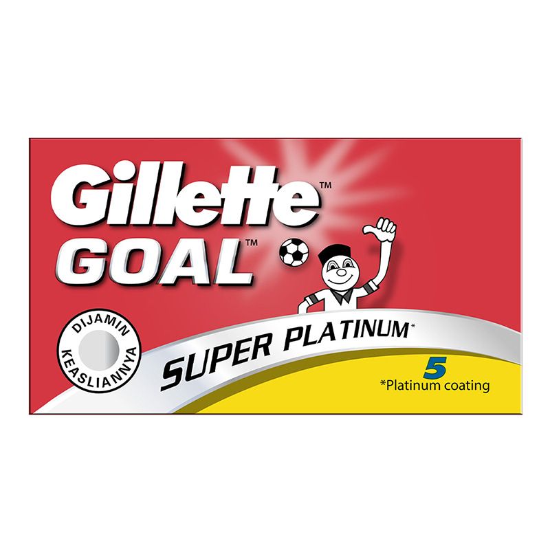 Jual Gillette GOAL Super Platinum Silet Merah 5 pcs di Seller Alfamart ...