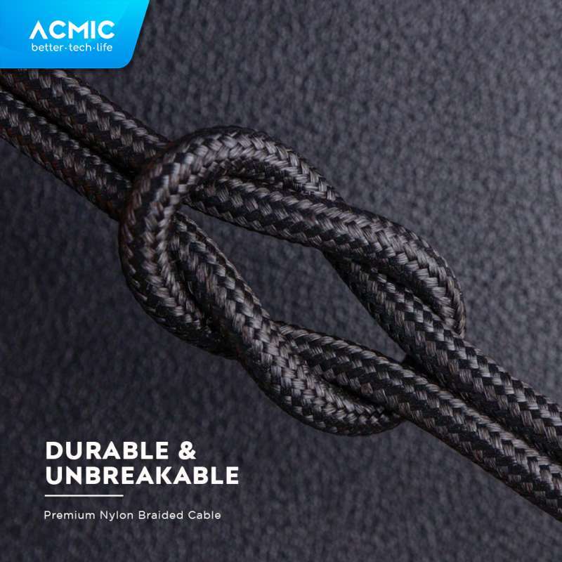 Jual Acmic Pdc100 Power Delivery (pd) 100cm Cable Usb Type C To Usb ...