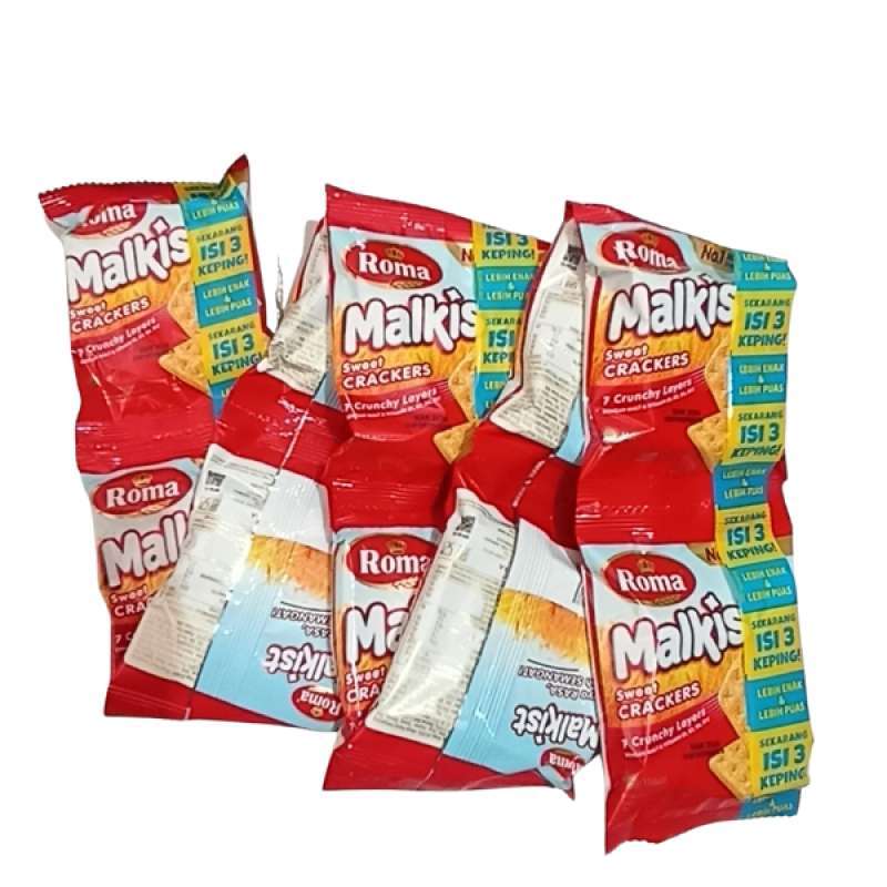 Promo ROMA Malkist Sweet Crackers 21 gr (1 Renceng isi 10 pcs) Diskon 2 ...