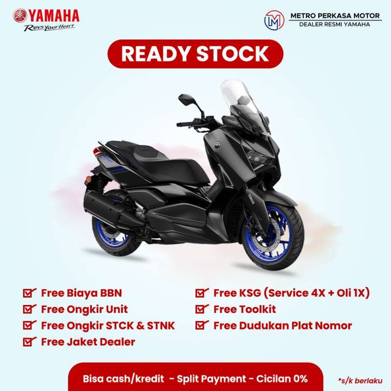 Jual Yamaha Xmax Connected Abs [otr Bandung] Di Seller Yamaha Metro ...