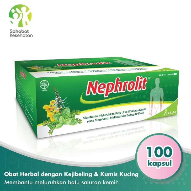 Jual Kalbe Nephrolit [100 Kapsul] - Obat Herbal Untuk Membantu ...