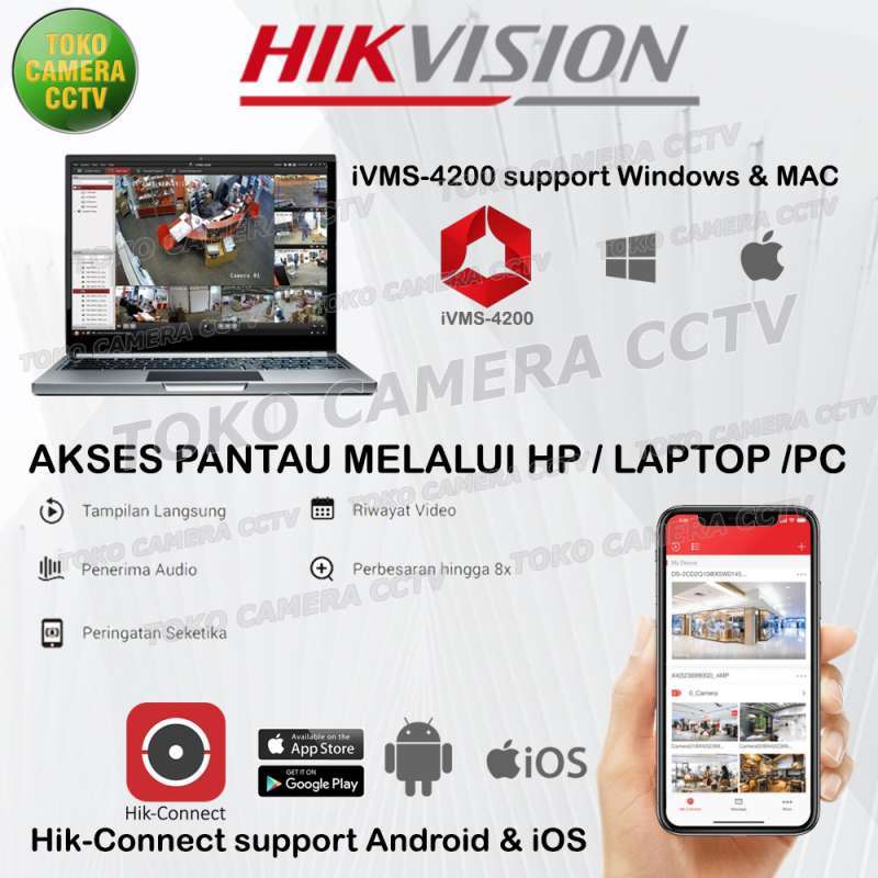 Jual Paket Cctv Ip Camera Hikvision 4mp 16 Channel 11 Kamera - 6 TB Di ...