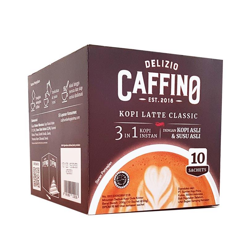 Jual Caffino 3in1 Kopi Instan Kopi Latte Classic Box 20 G [10 Sachet/ 1 ...