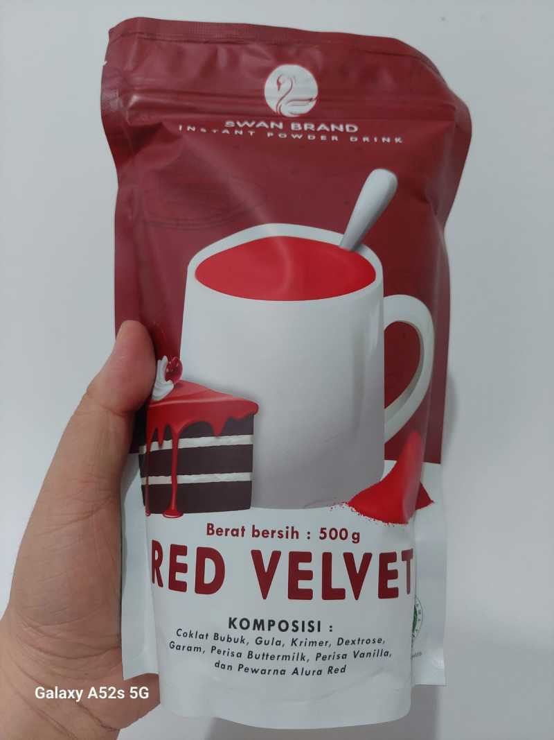 Jual Swan Brand Red Velvet Instant Powder Drink 500g / 500 Gram Minuman ...
