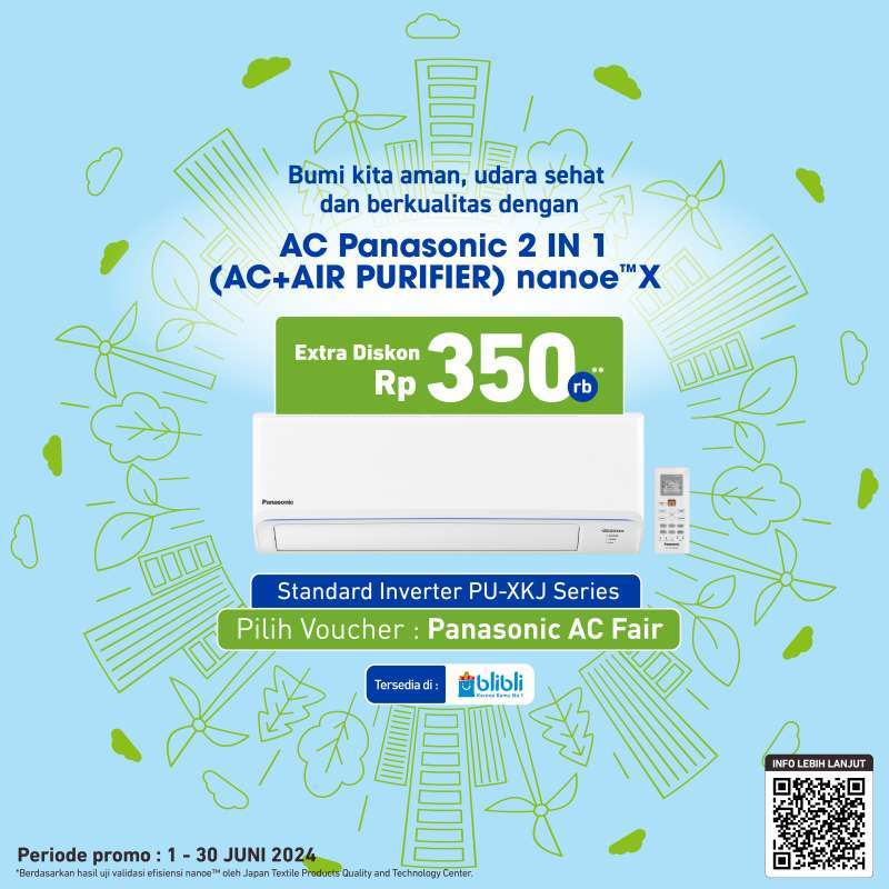 Promo Panasonic Cs/cu-pu9xkj Ac Split Inverter [1 Pk] Diskon 12% Di Seller Panasonic Official ...