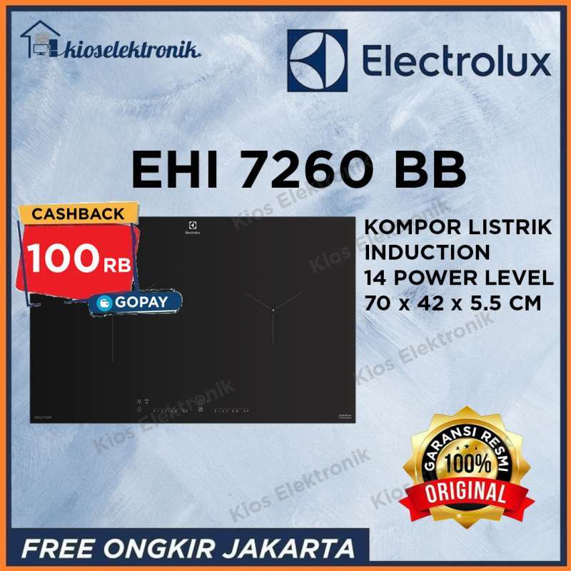 Jual Ehi7260bb Electrolux Kompor Tanam Induksi 70cm Dengan 2 Zona ...