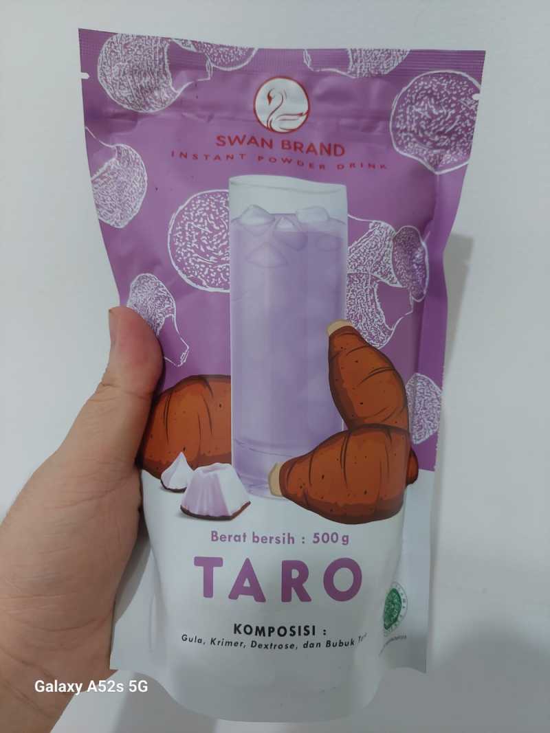 Jual Swan Brand Taro Instant Powder Drink 500g / 500 gram Minuman Bubuk ...