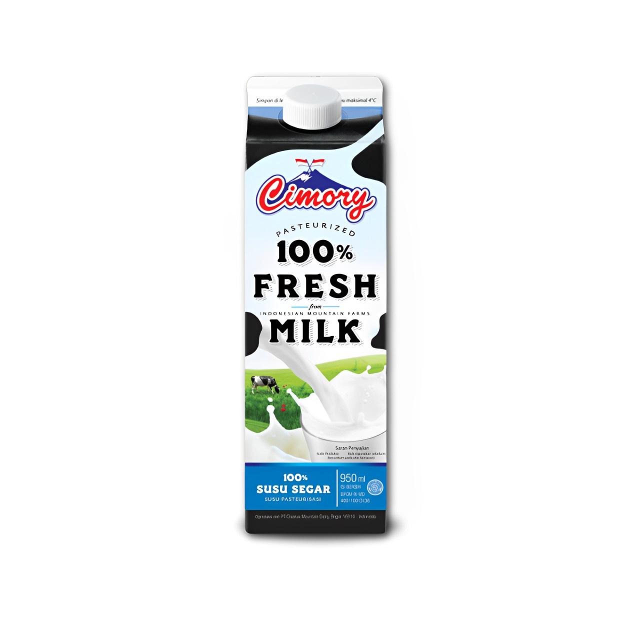 Promo Cimory Fresh Milk Plain [950 Ml] Halal Diskon 33% Di Seller Farmers Market Eco Plaza ...