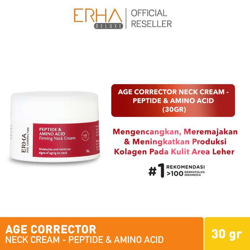 Jual Erha Age Corrector Neck Cream - Krim Leher + Peptide & Amino Acid ...