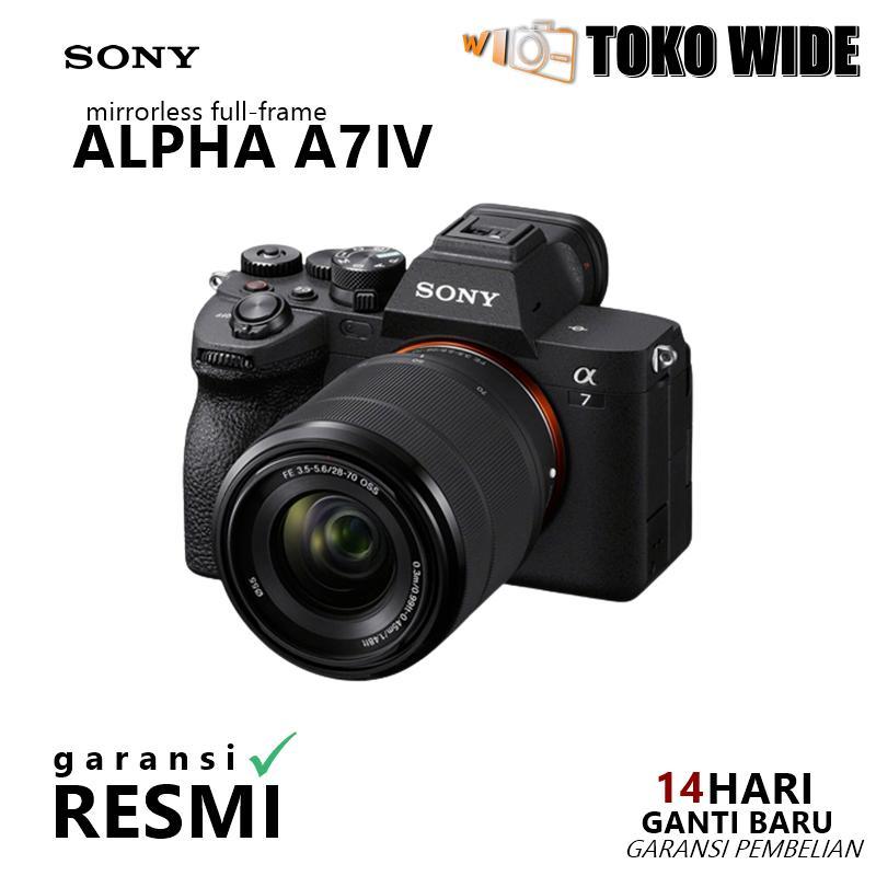 Promo [toko Wide] Sony A7iv Kit Fe 28-70mm Oss Camera Sony Alpha A7 Iv ...