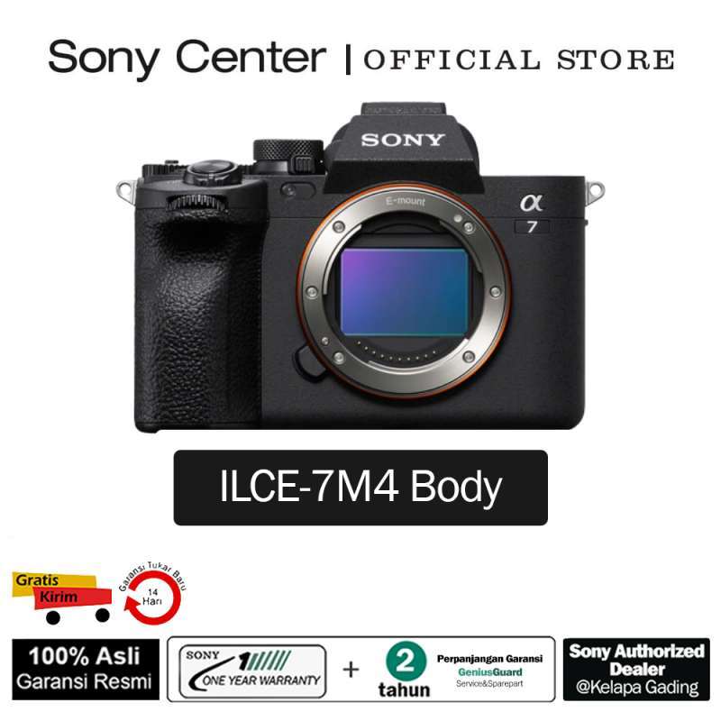 Promo Sony Center Jakarta Sony Alpha A7iv / A7 Mark Iv /a7m4 / Ilce- 7m4 Kamera Mirrorless [full ...