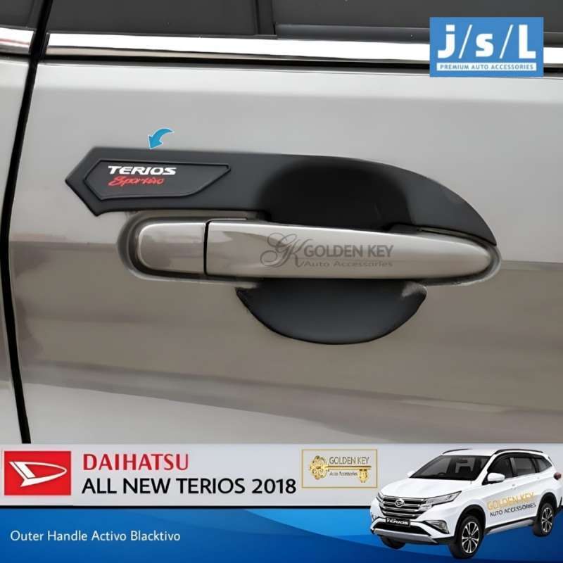 Jual Jsl Outer Handle All New Terios 2018 Mangkok Pintu Activo Blacktivo Di Seller Golden Arrow ...