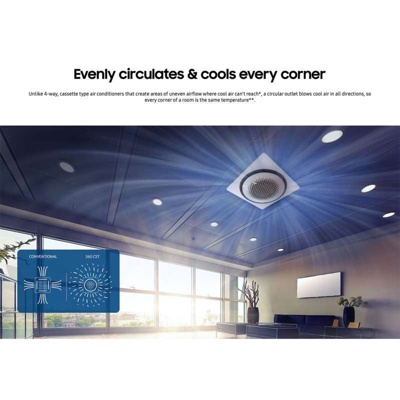 Promo Samsung 360 Cassette 6 Pk - Ac140tn4pkc/ea 3 Phase Diskon 6% Di ...