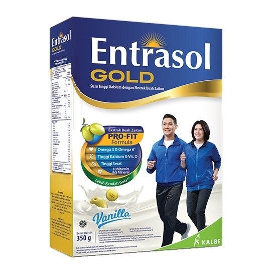 Promo Entrasol Gold Vanilla Susu Dewasa [340 G] Diskon 14% Di Seller ...