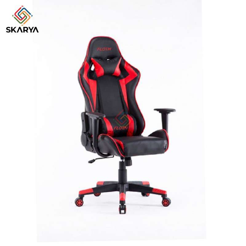 Jual Kursi Gaming Kursi Kerja Chair Floth Fl-098 Pro (baru) - Abu-abu ...