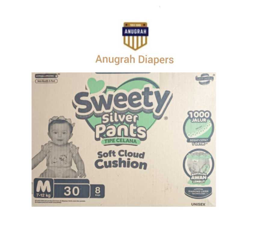 Jual Sweety Silver Pants M30 Karton (isi 8 Pack) Di Seller Anugrah ...