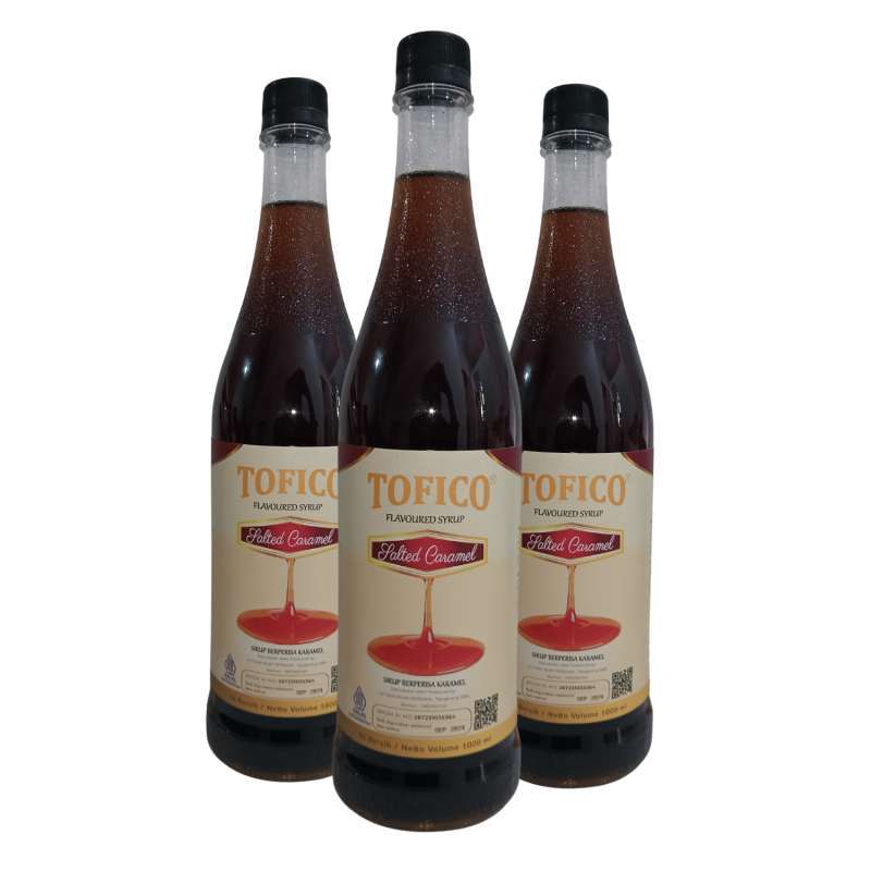 Jual Tofico Salted Caramel Syrup - Sirup Premium Rasa Karamel Gurih ...