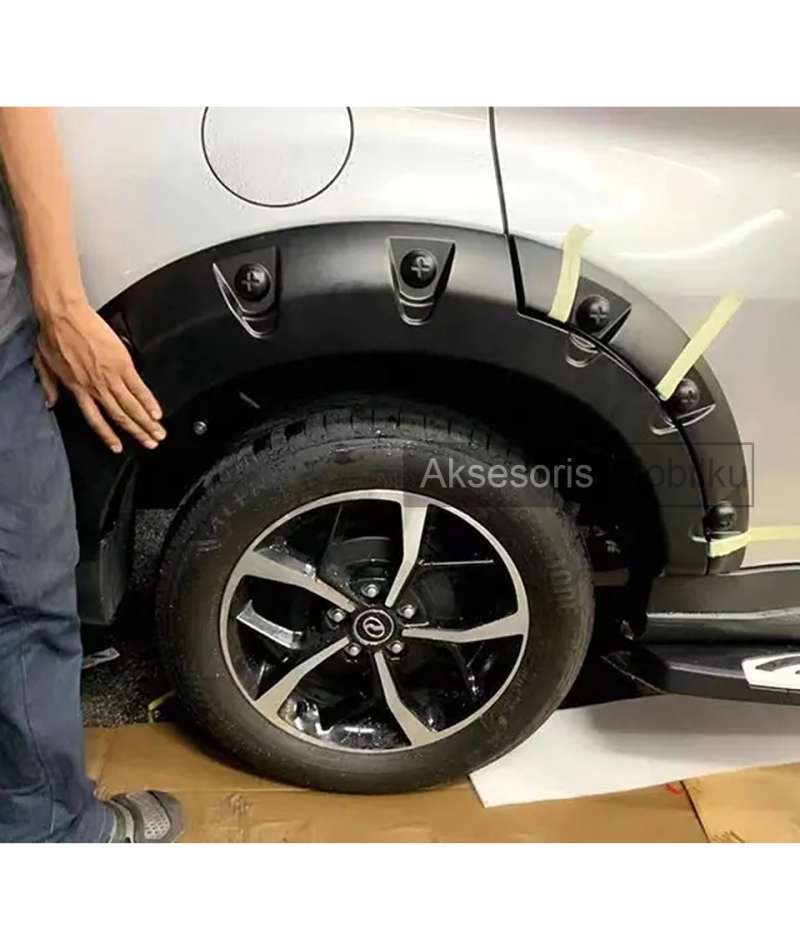 Jual Over Fender Rush Flare All New Terios 2018-2023 Plastik Import di ...