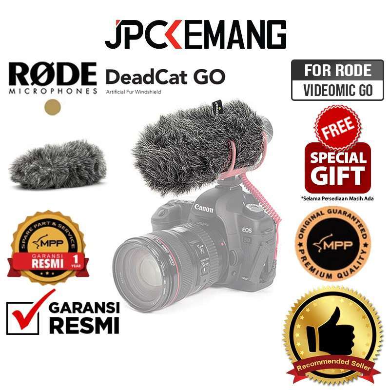 Jual Jpc Kemang Rode Deadcat Go For Videomic Go Furry Wind Cover Dead ...