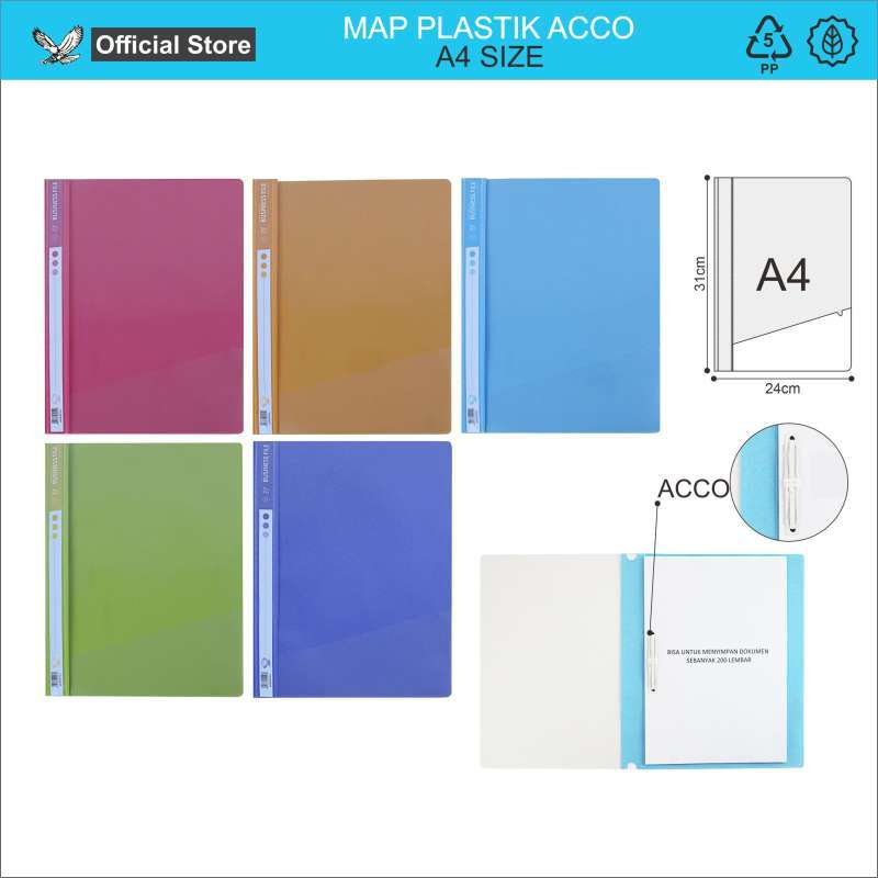 Jual Eagle Map Plastik / Business File / Bisnis File / Map Snel / Map ...
