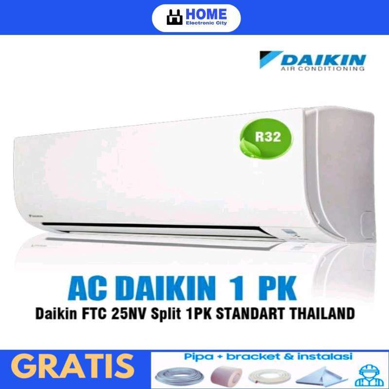 Jual Ac Daikin 1 Pk Ftc-25nv14 1 Pk Thailand R32 [free Instalasi ...