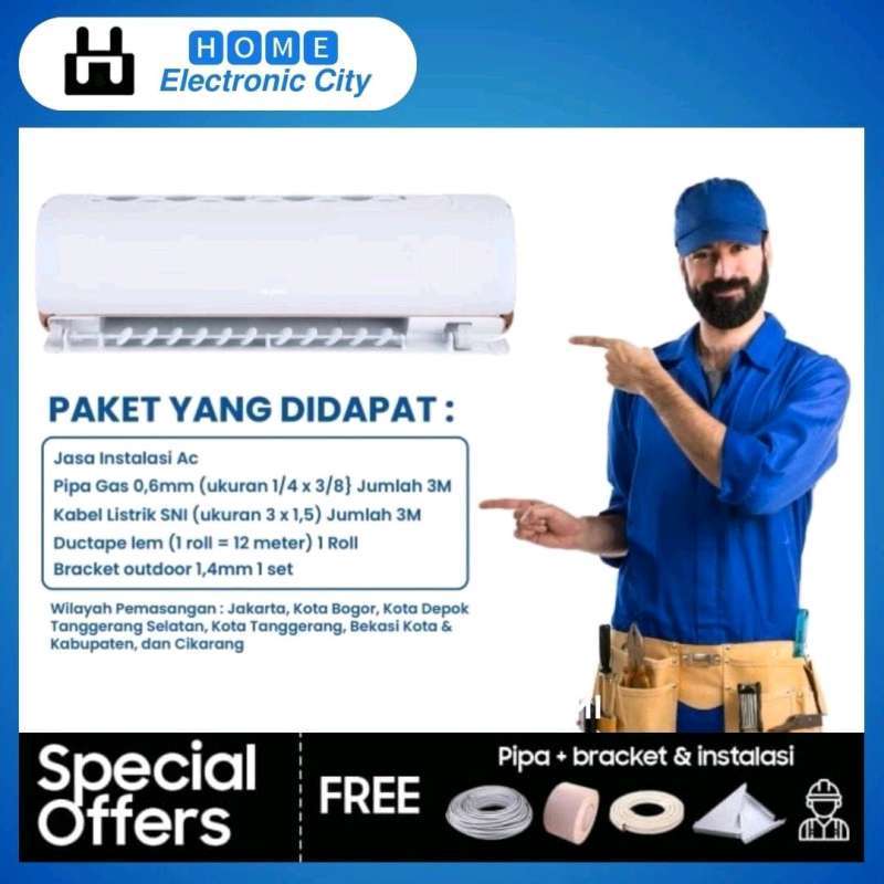 Jual Ac Daikin Thailand Ftc15nv14 0.5 Pk 389 W Standard Turbo Cooling ...