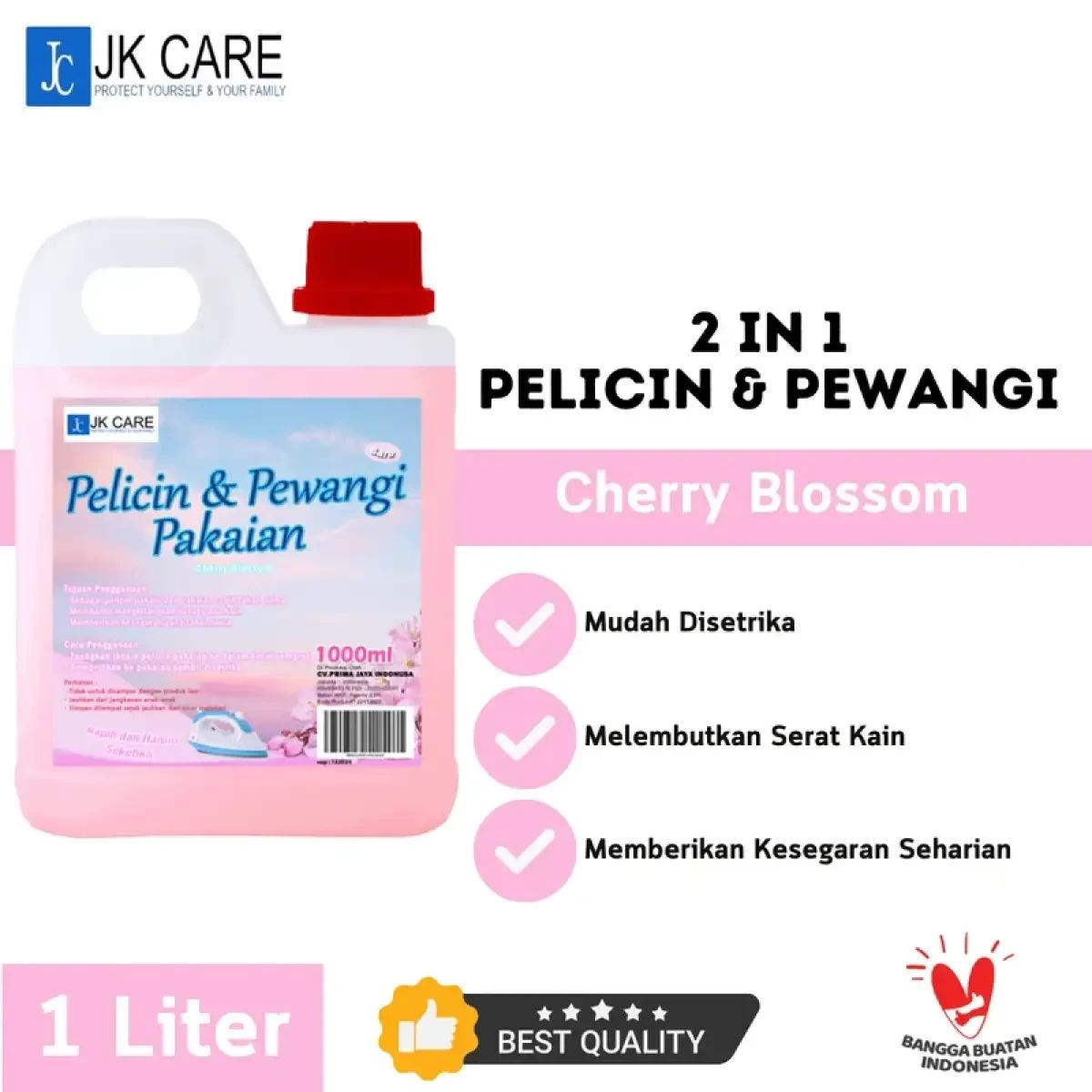 Promo Softener Pelicin Pelembut Pakaian Wangi Cherry Blossom Tahan Lama ...