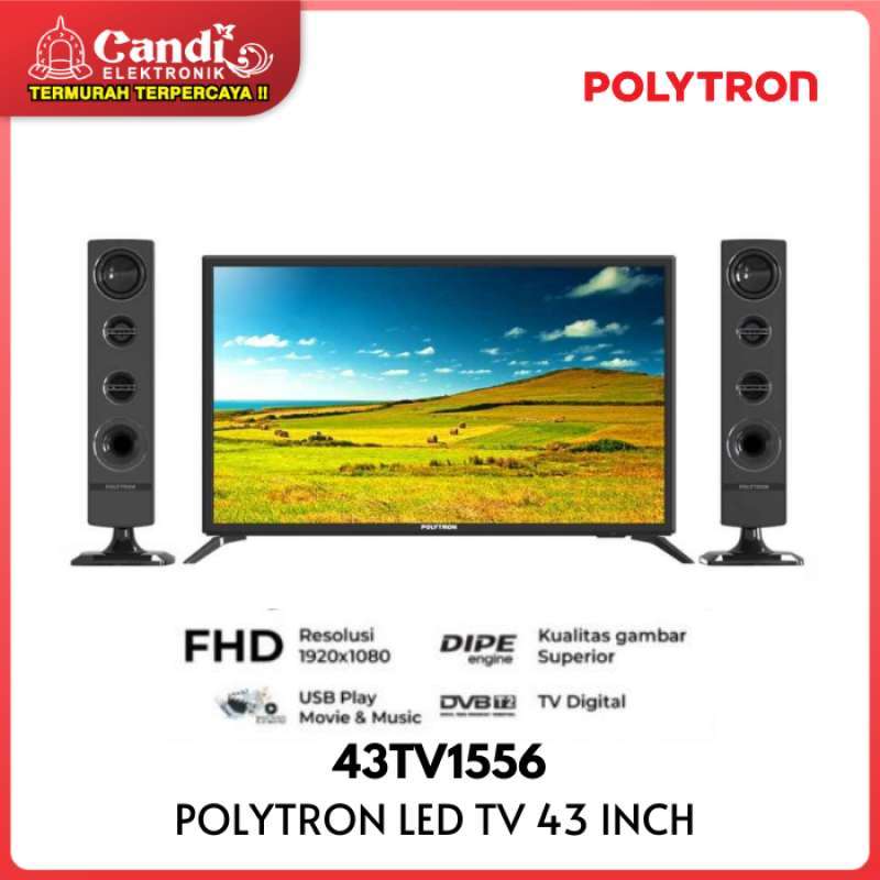 Jual Polytron Led Tv 43 Inches Original, Murah & Diskon Maret 2024 | Blibli